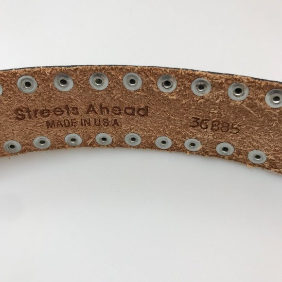 Streets Ahead | Accessories | Vintage Streets Ahead Tooled Roses ...